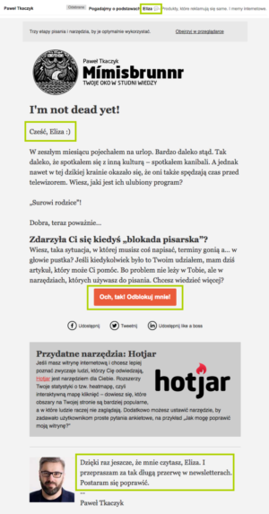 Personalizacja maili - jak robić to dobrze?